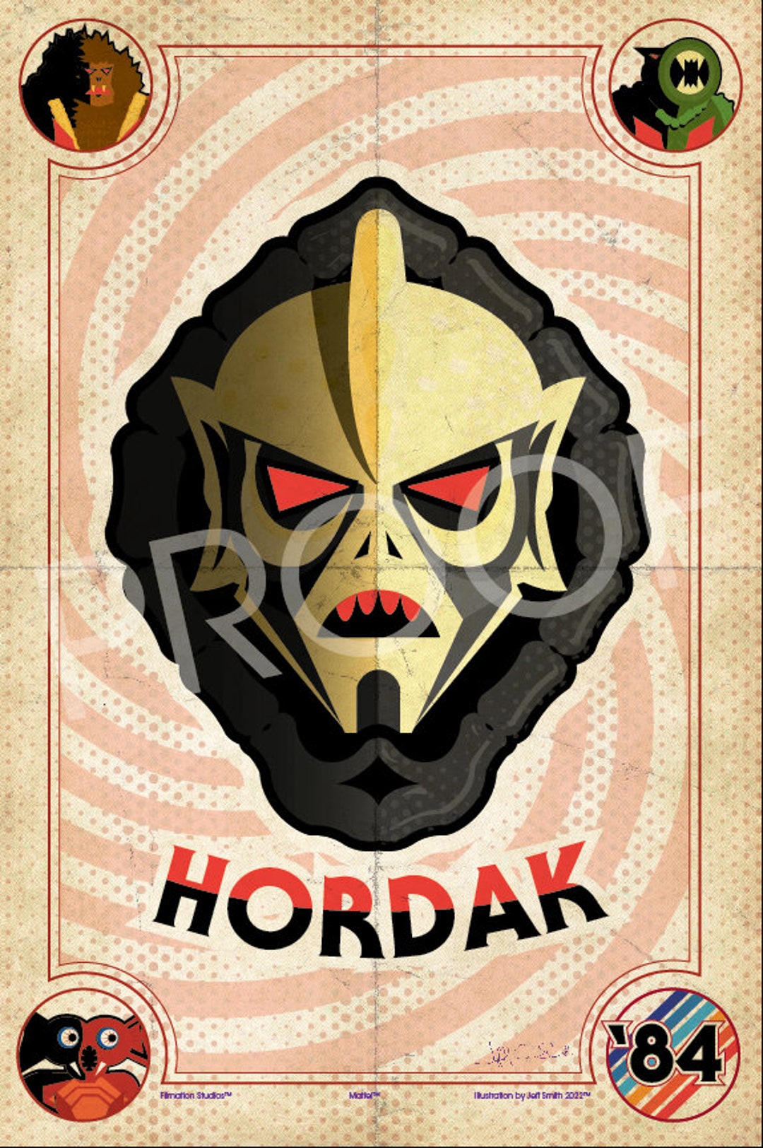 HORDAK 8x12 Poster - She-ra Princess of Power - 1984-86 - Etsy