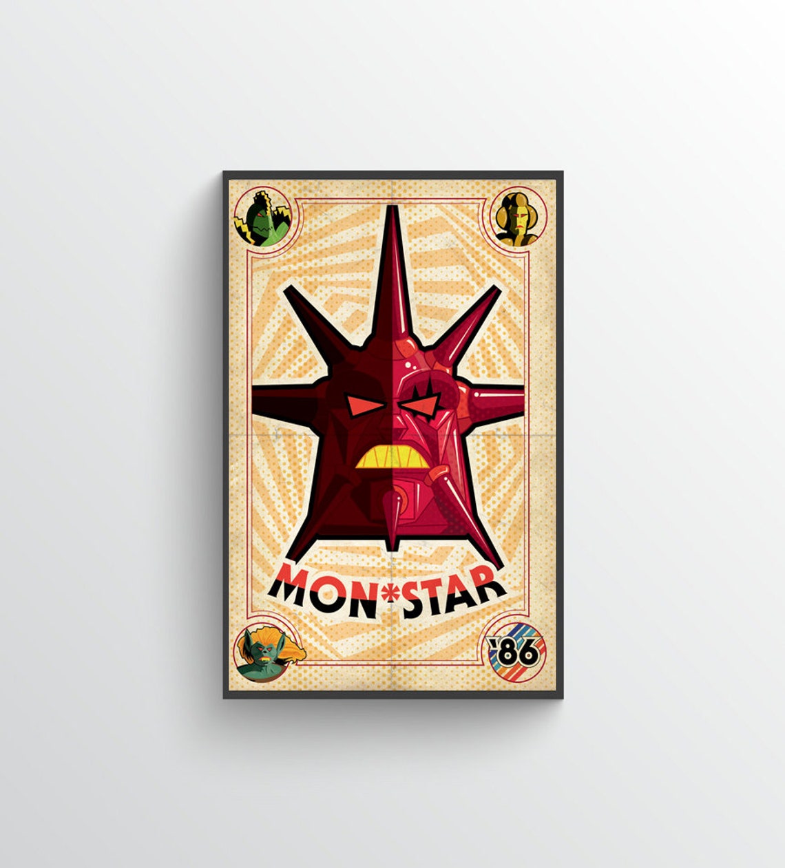 Mon•star 8x12 Poster - Silverhawks - 1986/87 Version 2 - Etsy