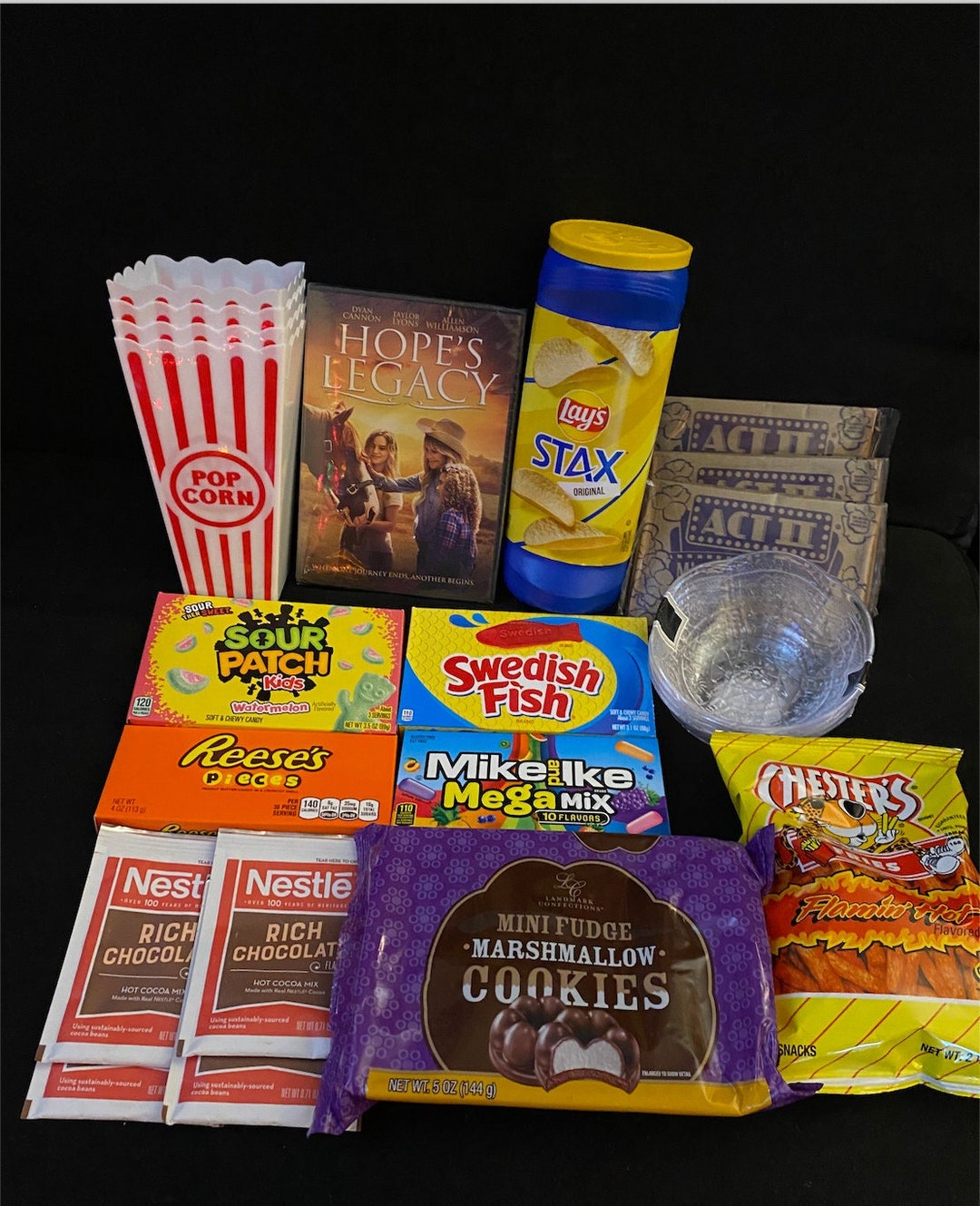 Large Movie Night Box - Etsy