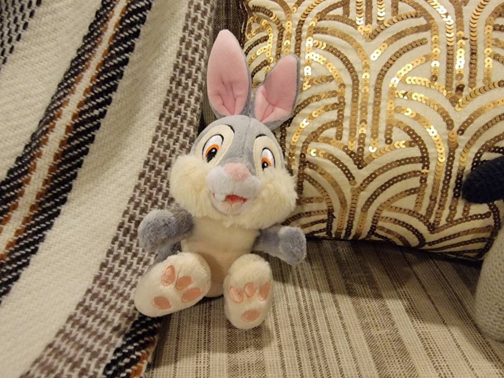 Disney's Vintage Plush Thumper Rabbit. Small and Sweet. - Etsy