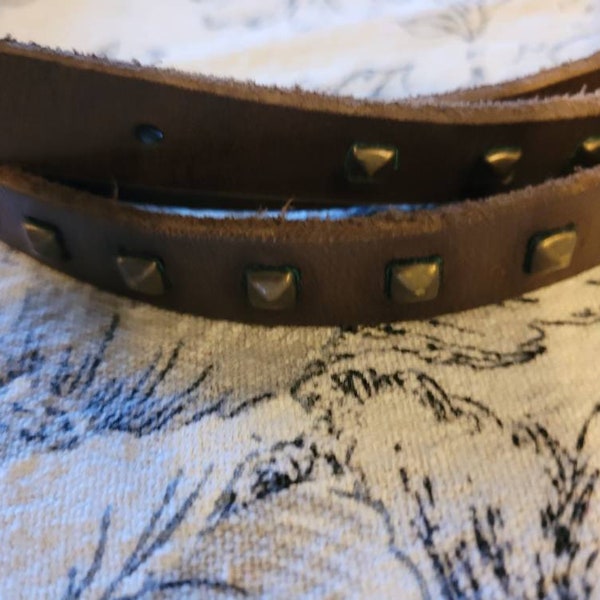 Studded Belt - Etsy