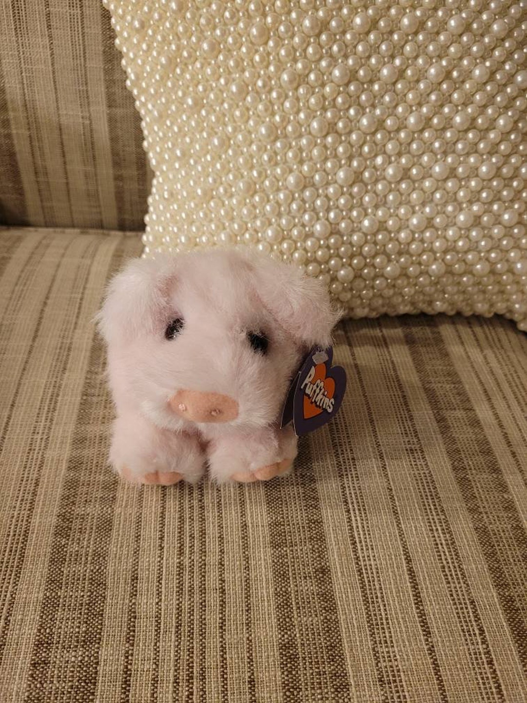 Vintage Puffkins Pig. Perfect Pink Smile for Your Collection. Intact ...