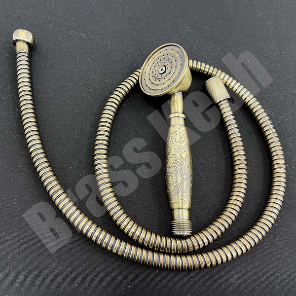 Antique Brass Shower Head Etsy