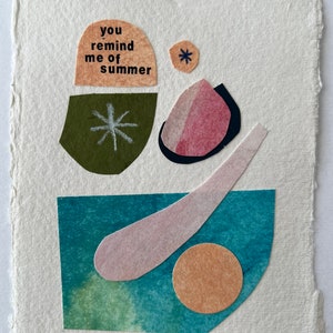 ORIGINAL COLLAGE Sweet Summer - Etsy