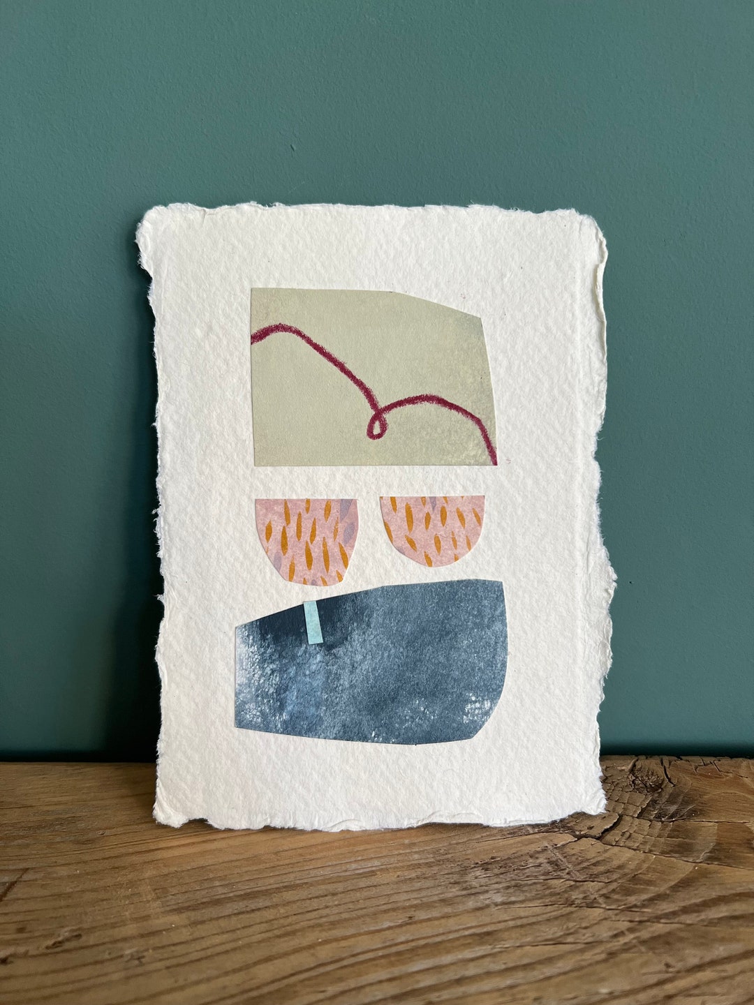 ORIGINAL COLLAGE Whale Song - Etsy