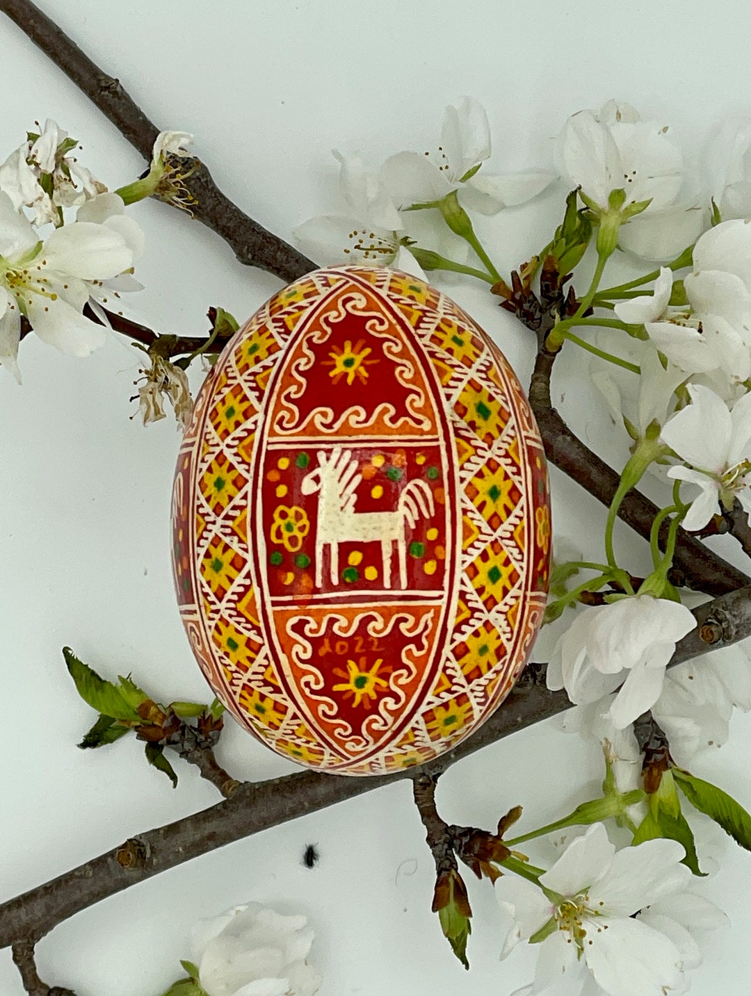 Pysanka - Ukrainian Easter Egg by Sofika, - Etsy