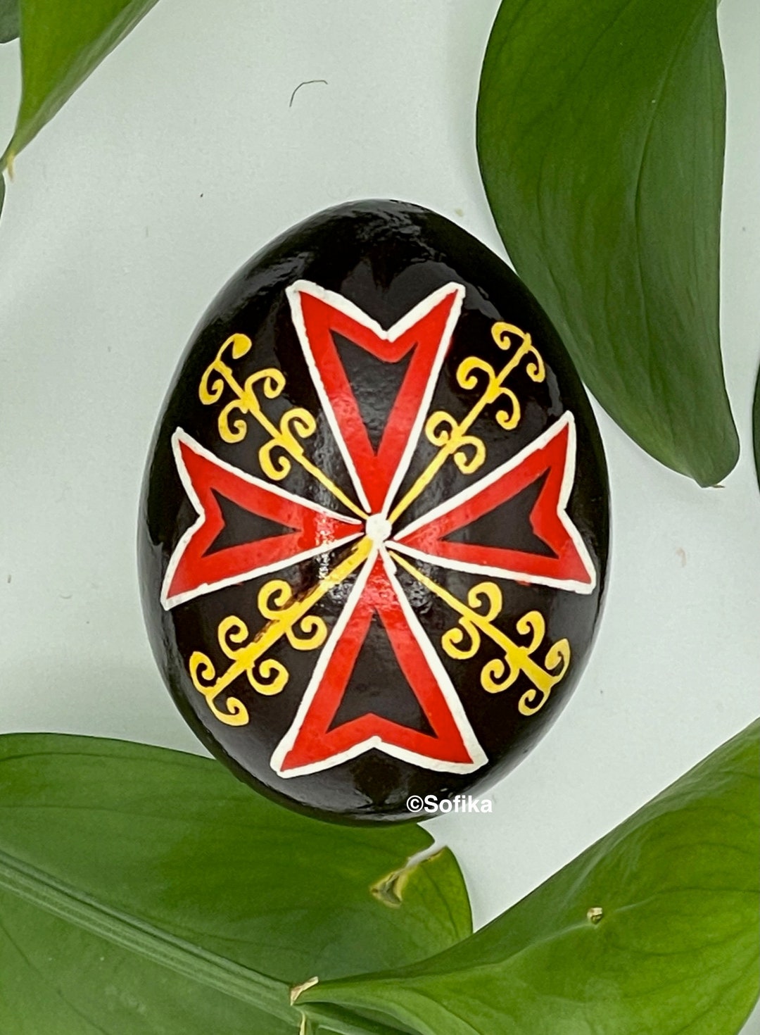 Pysanka - Ukrainian Easter Egg by Sofika, - Etsy