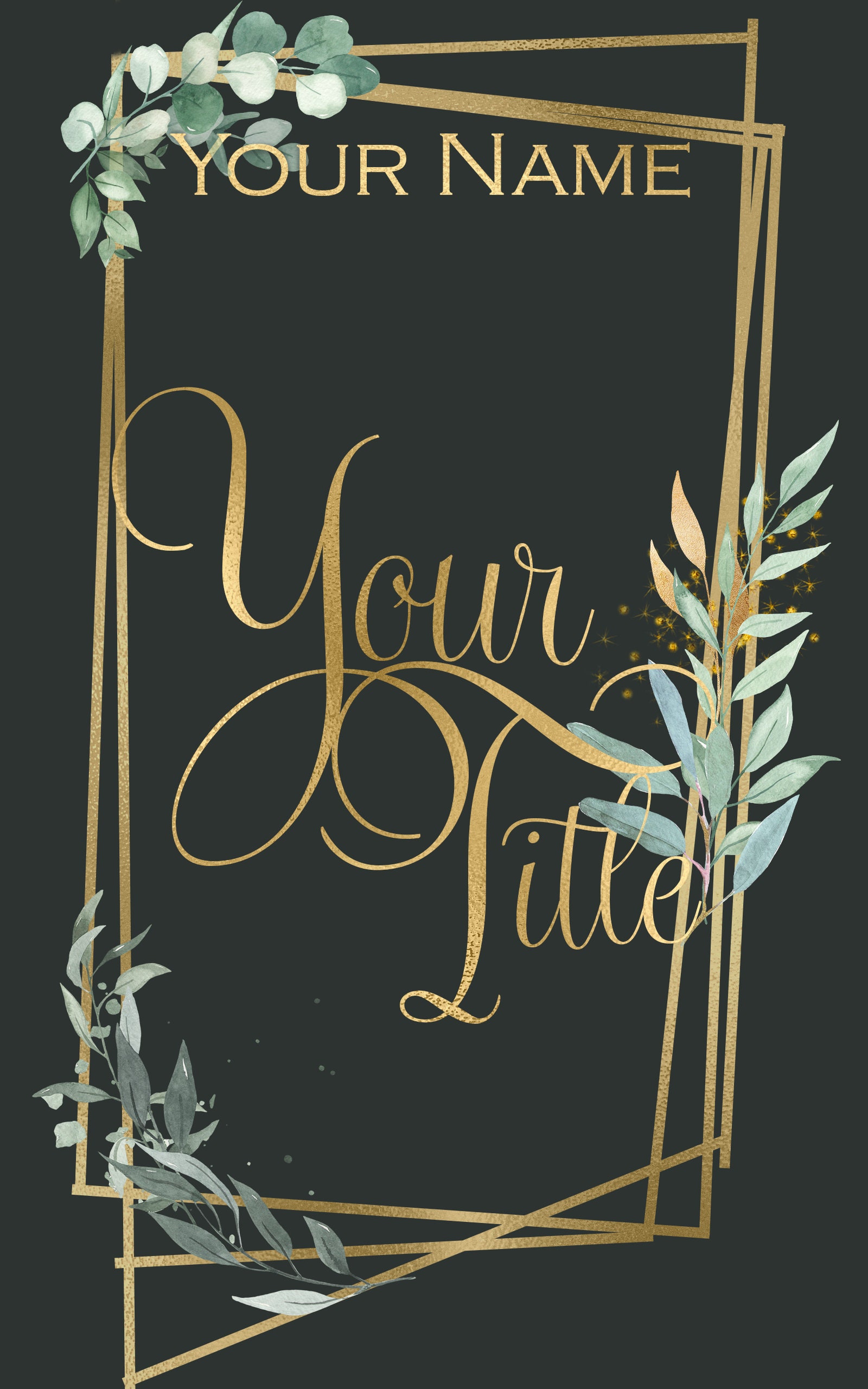 E-book Cover Premade Cover Book Cover for KDP Classy Book Cover Book ...