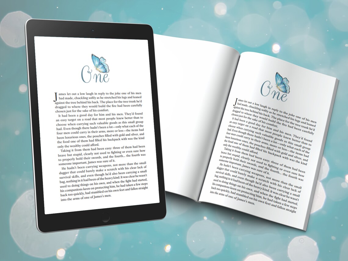 Chapter Number Set Chapter Graphics for Self Published Books and Ebooks ...