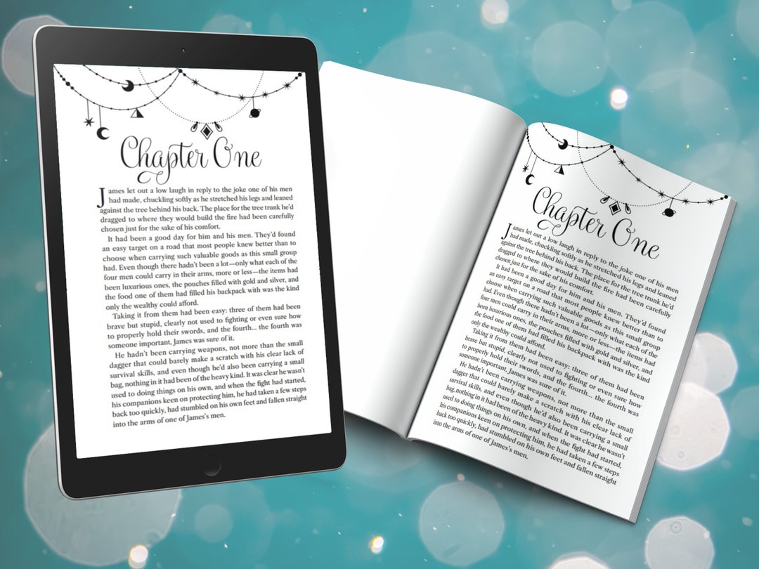 Chapter Number Set Chapter Graphics for Self Published Books and Ebooks ...