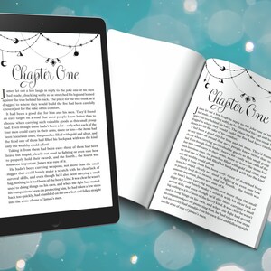 Chapter Number Set Chapter Graphics for Self Published Books and Ebooks ...