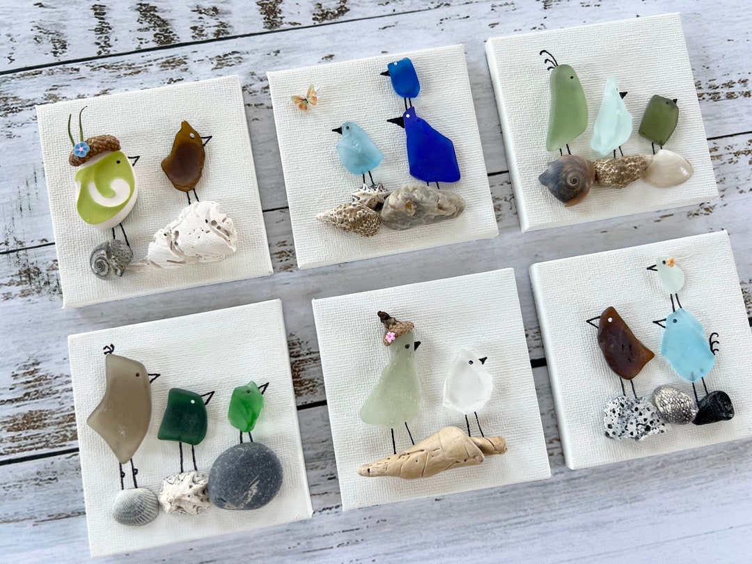 Sea Glass Art - Etsy