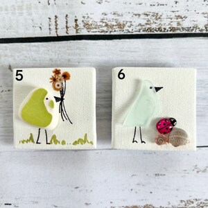 Sea Glass Mini Magnets - Etsy