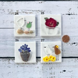 Sea Glass Mini Magnets - Etsy