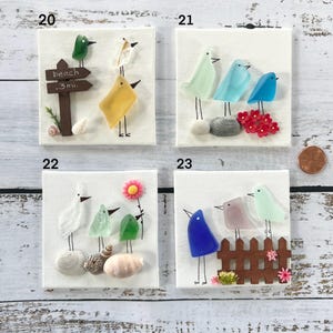 Sea Glass Mini Magnets - Etsy