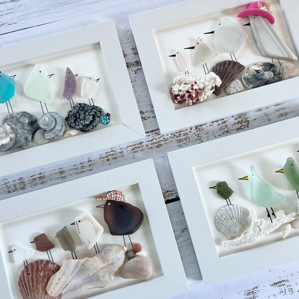 Seaglass Hummingbird - Etsy