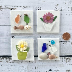 Sea Glass Mini Magnets - Etsy