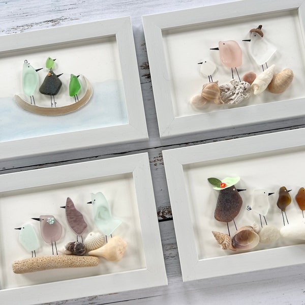 Seaglass Hummingbird - Etsy