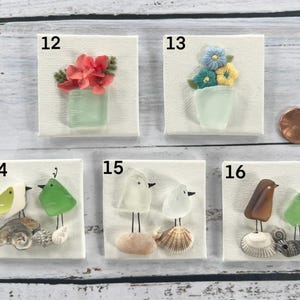 Sea Glass Mini Magnets - Etsy