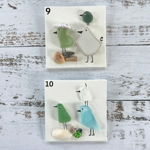 Sea Glass Mini Magnets - Etsy