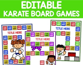 6 Editable Winter Board Games for Any Elementary Grade/subject ...