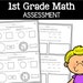 First Grade Common Core Math Assessments, 1st Grade Math Worksheets - Etsy