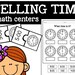 Telling Time Worksheet Packet, First Grade Math Practice Pages, Clocks ...