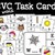 CVC Words Short Vowel Task Cards for Literacy Centers, 4x6 Activity ...