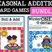 Seasonal Math Board Games addition to 20 Fall Autumn - Etsy