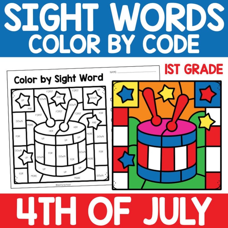 4th Grade Sight Words - Etsy