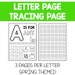 Spring Alphabet Color & Learn Book, Homeschool Summer Letter Practice ...