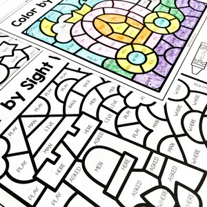 Fairytale Sight Word Color by Code | First & Second Grade | No Prep ...