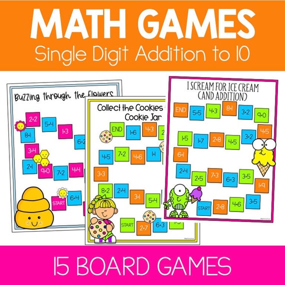 Printable Math Games