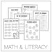 Early Finisher Worksheet Packet, Math & Literacy No Prep Pages, First ...