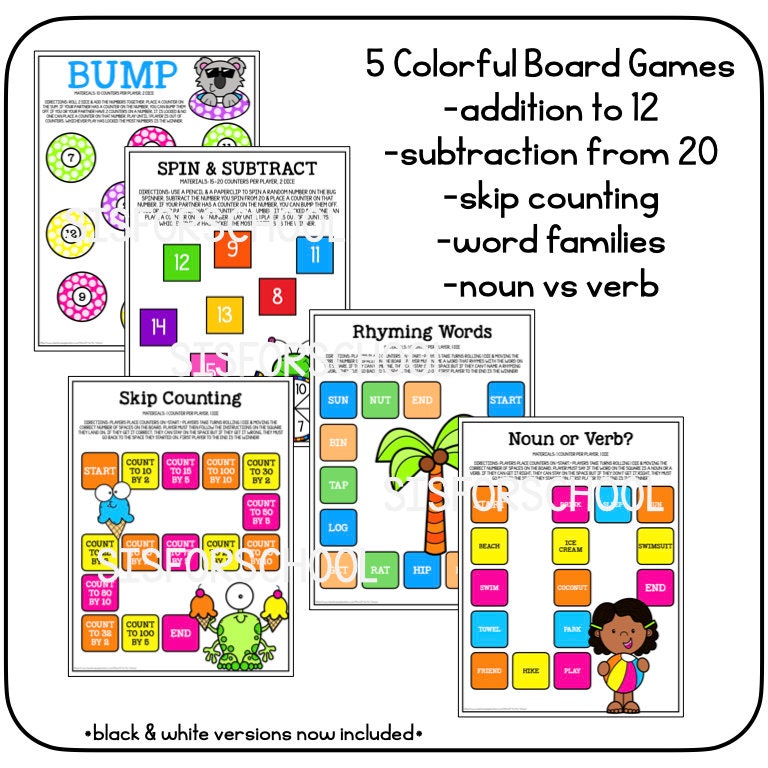 70 Page Summer Early Finisher Worksheet Packet, Math & Language Arts ...