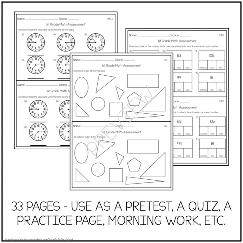 First Grade Common Core Math Assessments 1st Grade Math Worksheets first-grade-common-core-math-assessments-1st-grade-math-worksheets