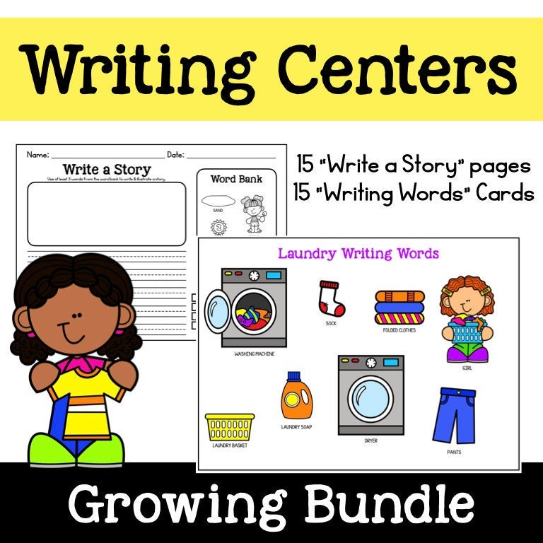Printable Creative Writing Centers for Elementary Classrooms | Etsy
