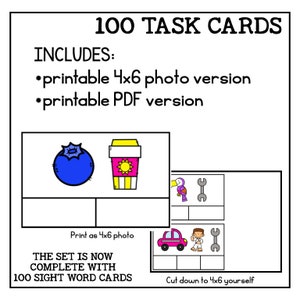 Secret Code Sight Word Task Cards for Literacy Centers, Growing Bundle ...