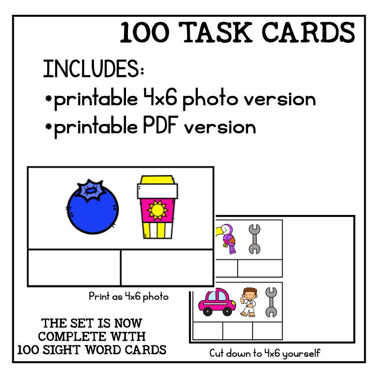 Secret Code Sight Word Task Cards for Literacy Centers, Growing Bundle ...