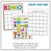 20 Summer BINGO Cards for Classrooms, Birthday Parties, Summer Vacation ...
