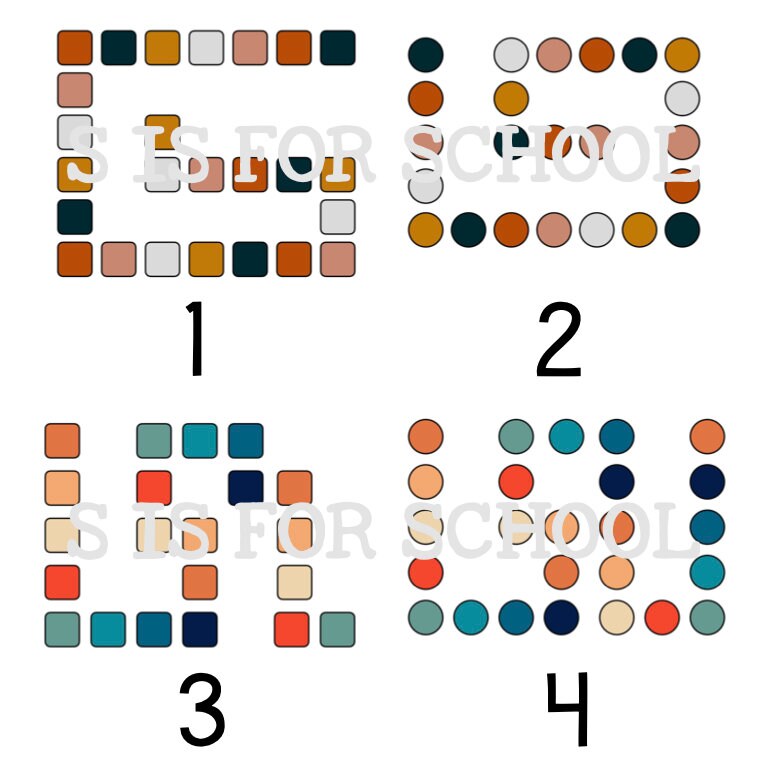 40 MORE Blank Board Game Pngs, Create Your Own Classroom Board Game ...