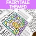 Fairytale Sight Word Color by Code | First & Second Grade | No Prep ...