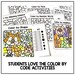 1st Grade Math Color by Code: Woodland Edition Addition Subtraction ...