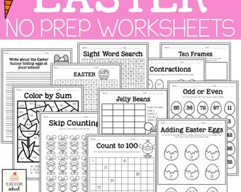 Valentine's Day No-prep, Early Finisher Worksheets, February Math and ...