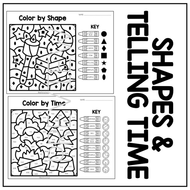 1st Grade Math Color by Code: Camping Edition Addition Subtraction ...