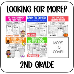 50 Page Summer Early Finisher Worksheet Packet, Math & Language Arts ...