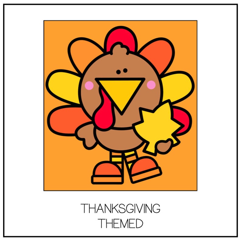 Addition Within 20 Worksheets for 1st Graders, Thanksgiving Math ...
