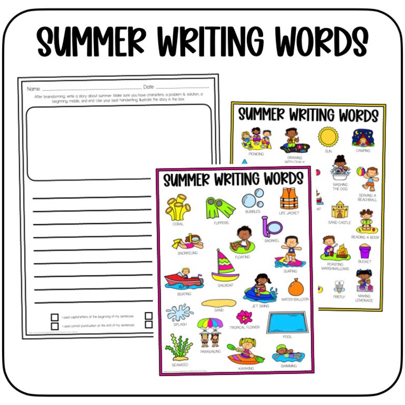 50 Page Summer Early Finisher Worksheet Packet, Math & Language Arts ...