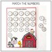 Farm Animal Letter & Number Matching Games, Printable PDF Activities ...