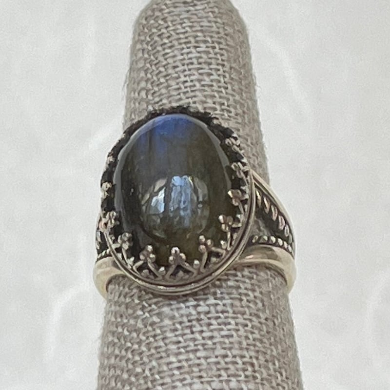 Labradorite Ring - Etsy